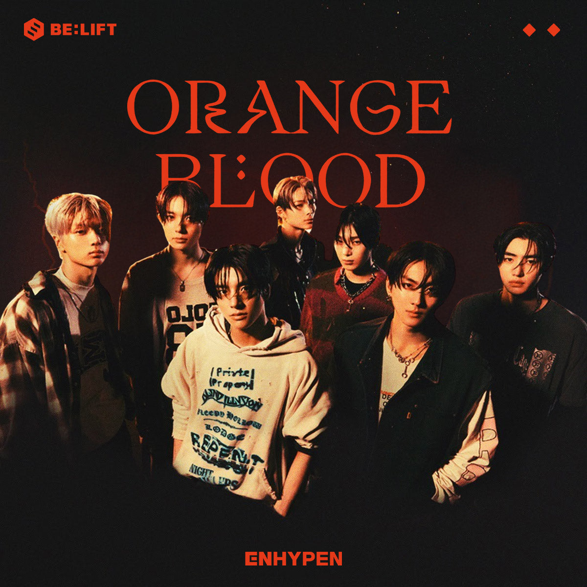 K-Pop CD Enhypen - 'Orange Blood' – Lil Thingamajigs Hive