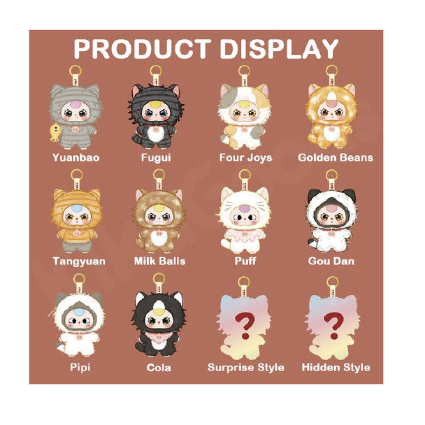 Baby Three Whose Cat Am I Series Plush Keychain Blind Box – Lil ...